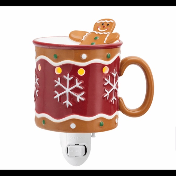 Scentsy | Accents | Scentsy Gingerbread Man Mini Warmer New | Poshmark